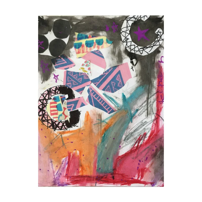 Rauschenberg Inspired Mixed Media Collage — ART CAMP