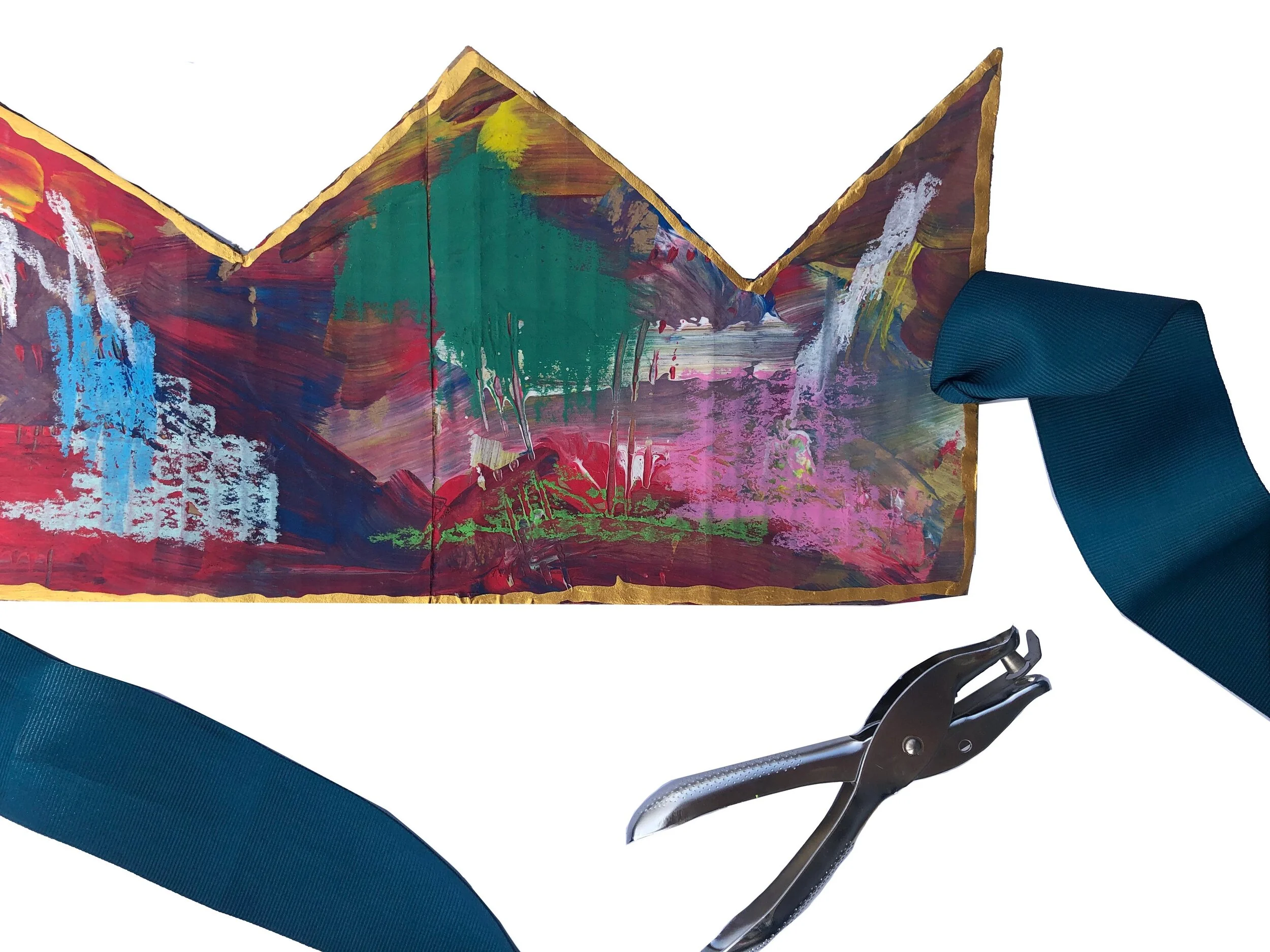 Basquiat Inspired Crown — ART CAMP