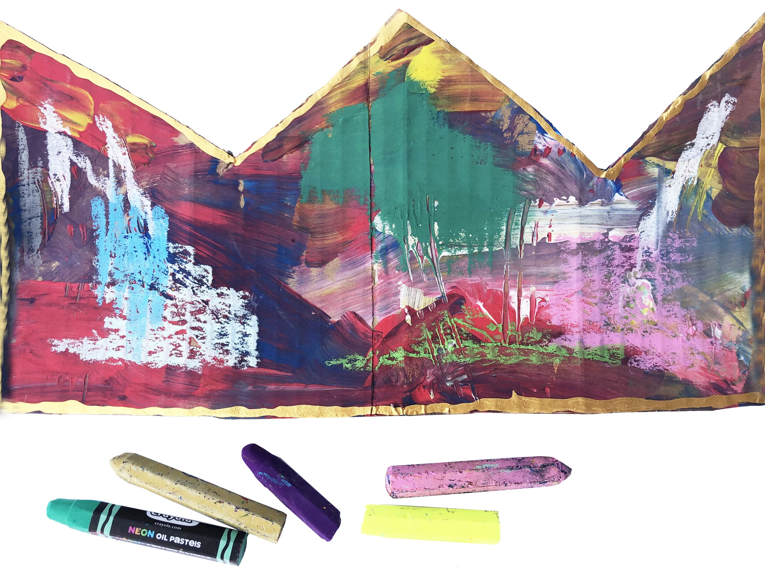 Basquiat Inspired Crown — ART CAMP