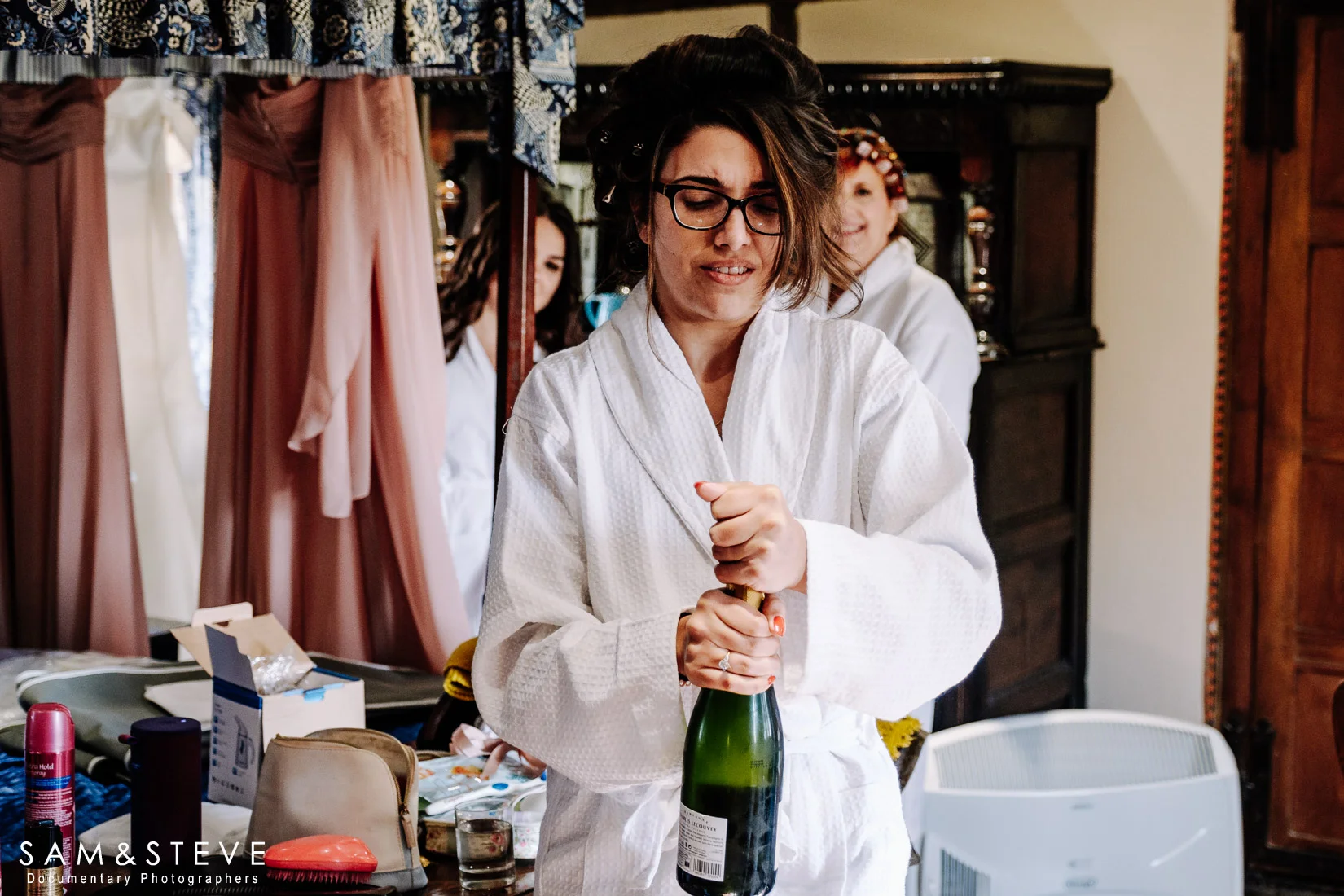 Notley Tythe Barn Wedding Photography: Josie and Rick