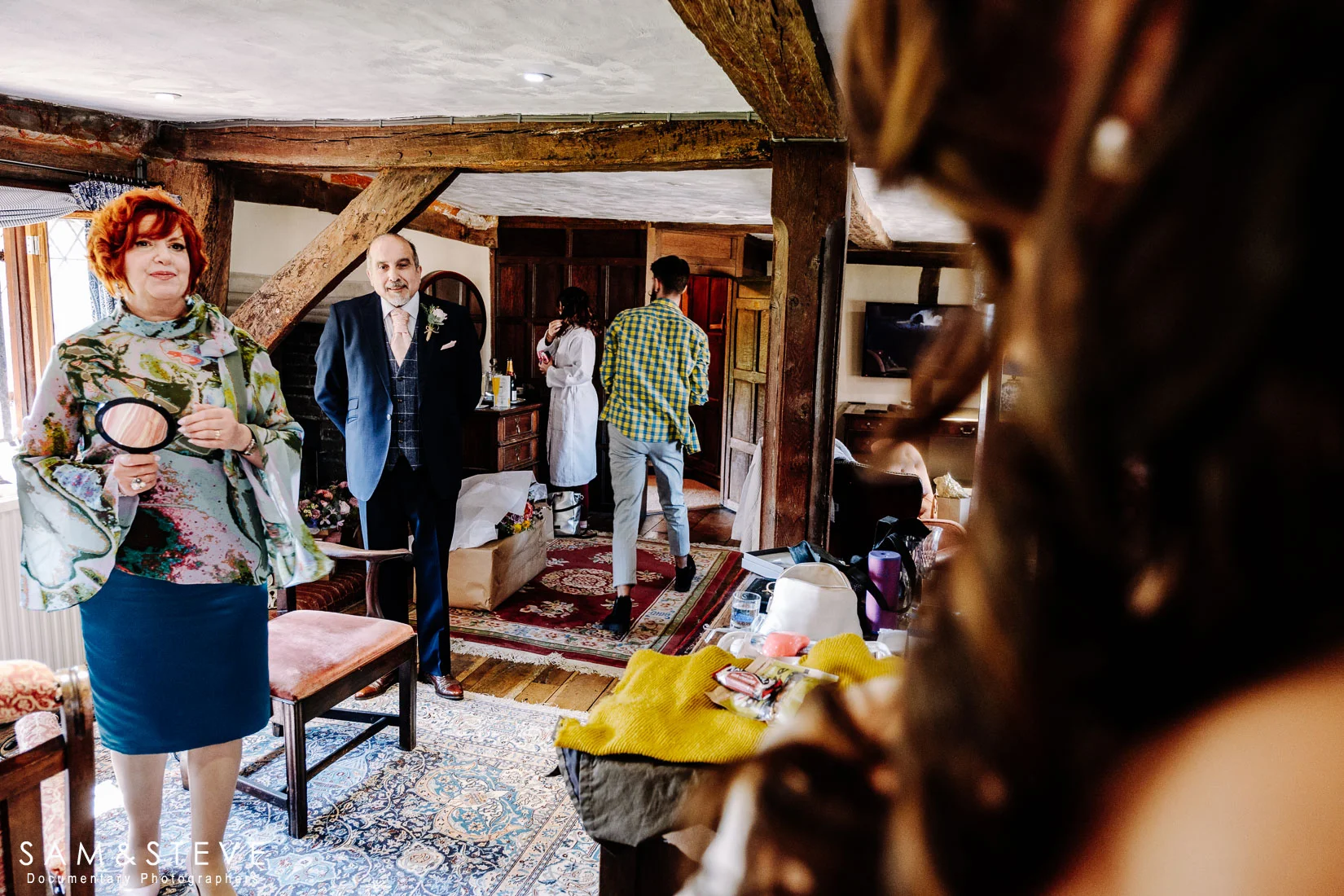 Notley Tythe Barn Wedding Photography: Josie and Rick