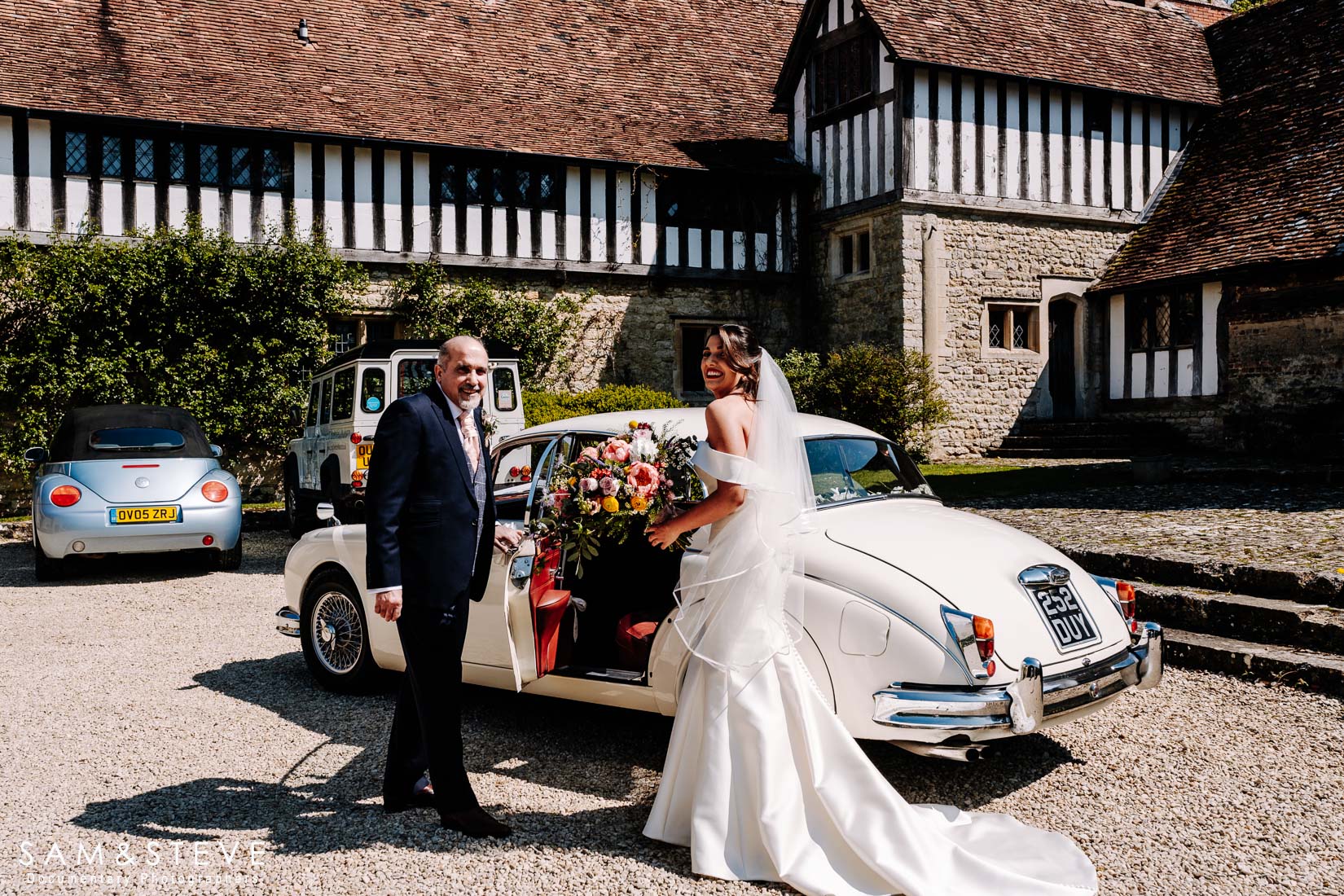Notley Tythe Barn Wedding Photography: Josie and Rick