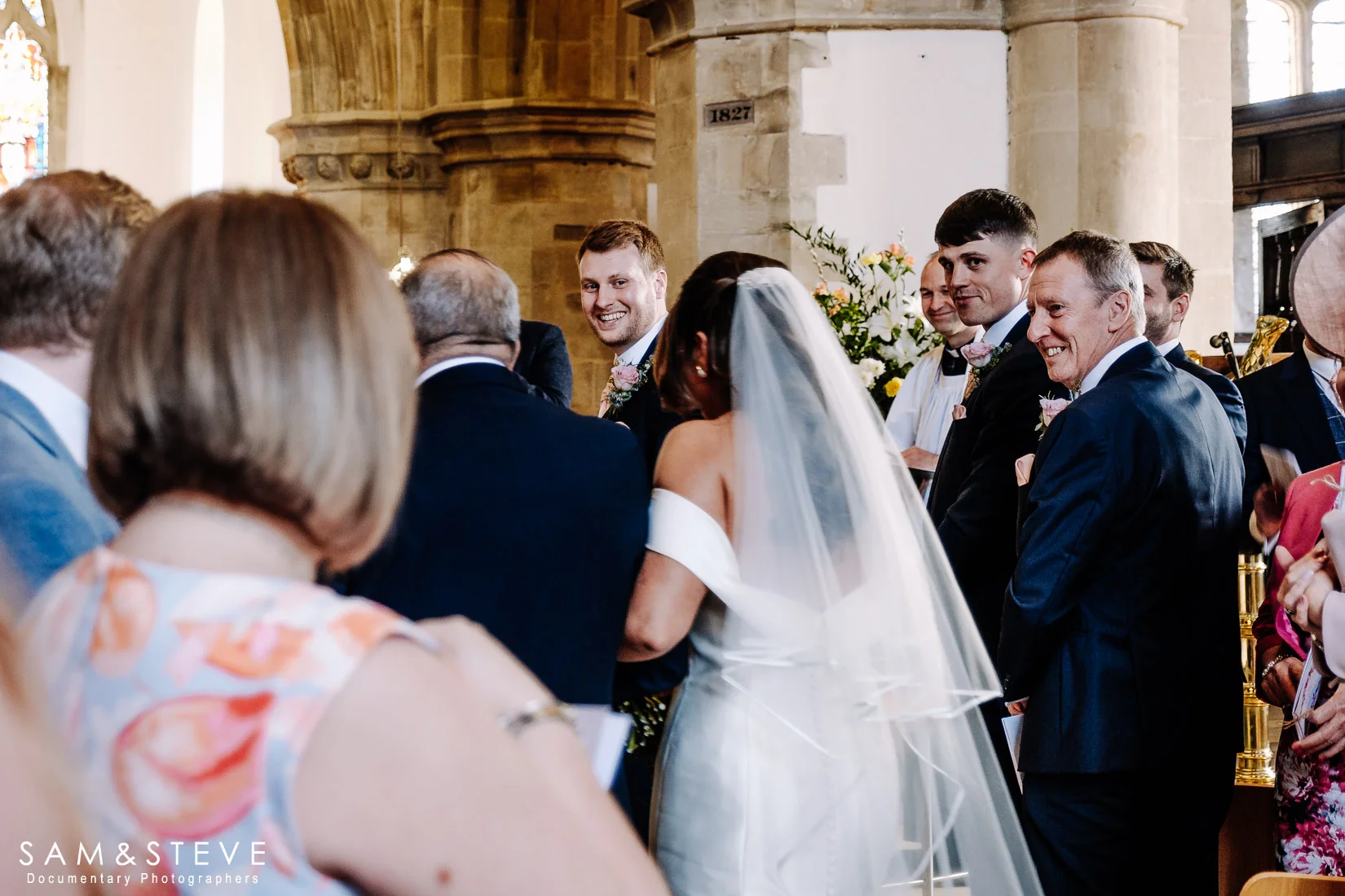 Notley Tythe Barn Wedding Photography: Josie and Rick