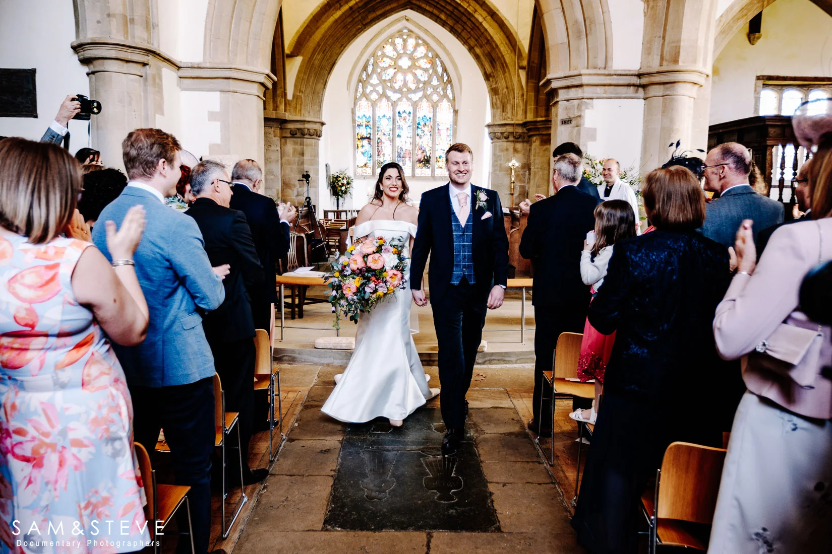 Notley Tythe Barn Wedding Photography: Josie and Rick