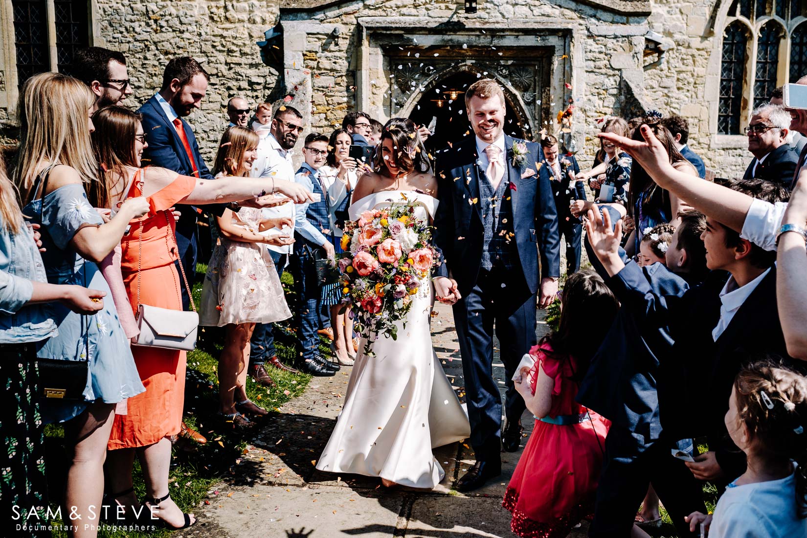 Notley Tythe Barn Wedding Photography: Josie and Rick