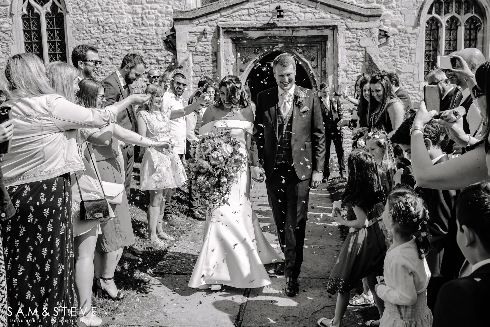 Notley Tythe Barn Wedding Photography: Josie and Rick