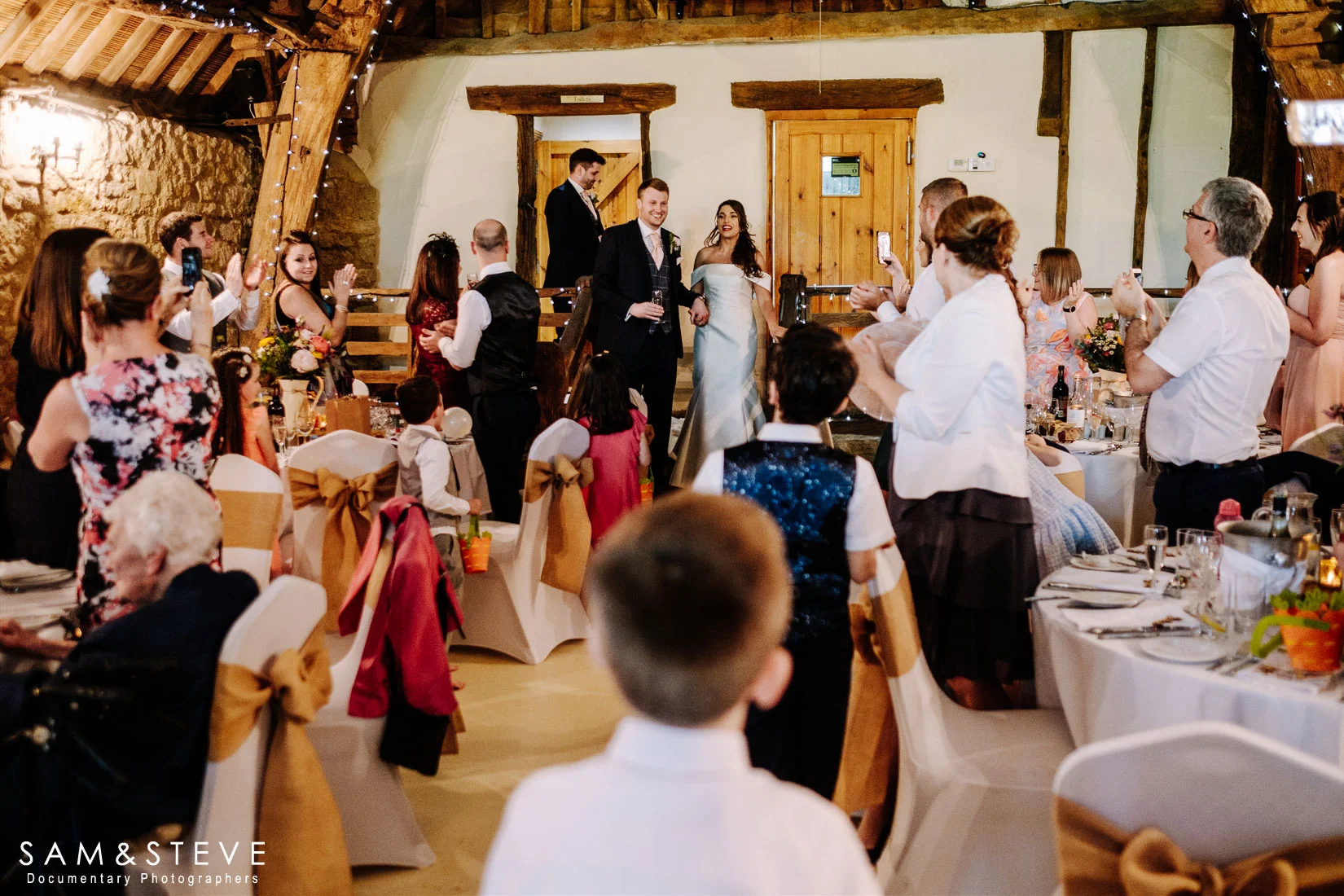 Notley Tythe Barn Wedding Photography: Josie and Rick
