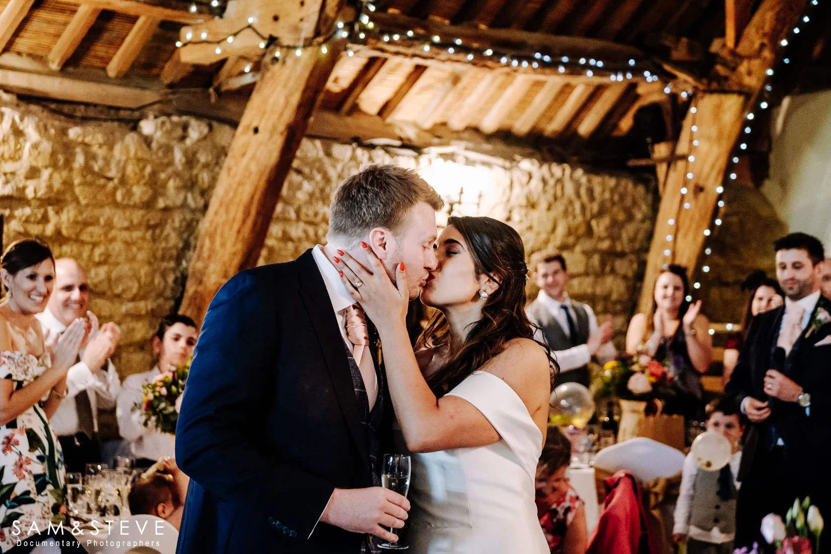 Notley Tythe Barn Wedding Photography: Josie and Rick