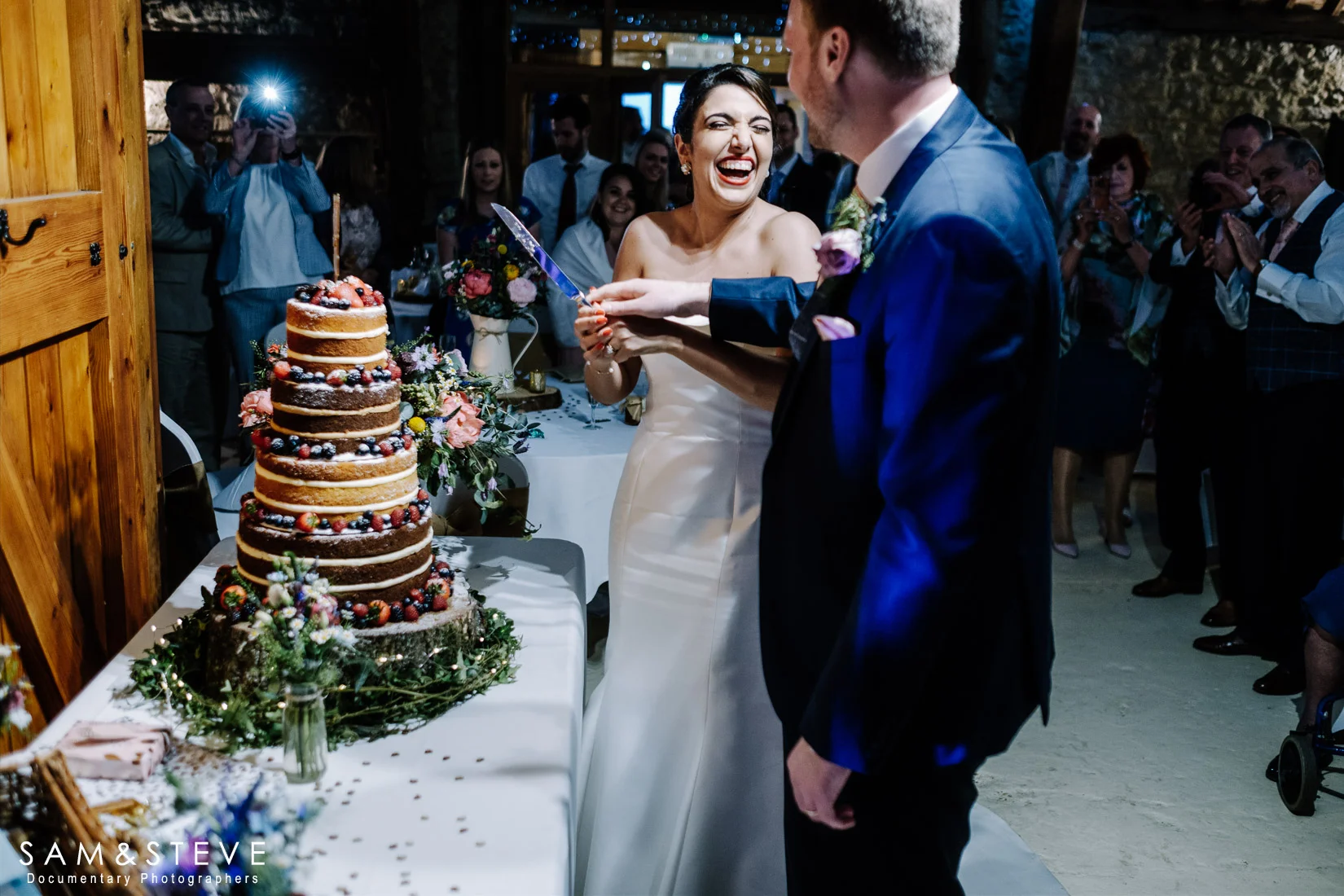 Notley Tythe Barn Wedding Photography: Josie and Rick