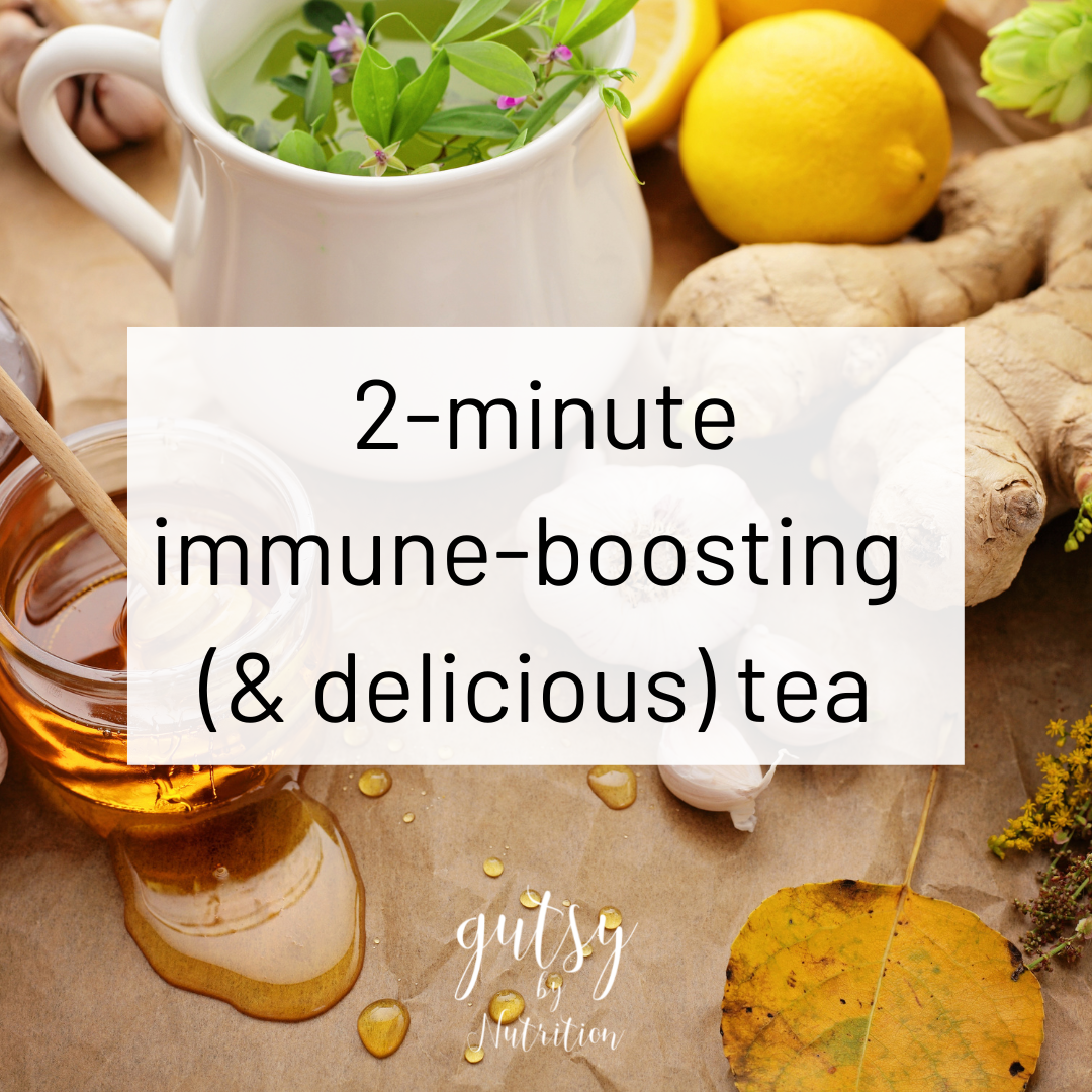 Healing and immune-boosting drink — Gutsy By Nutrition | Health & Wellness