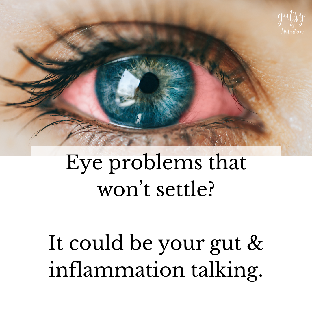 Got eye problems that won't settle? Could be due to gut inflammation ...