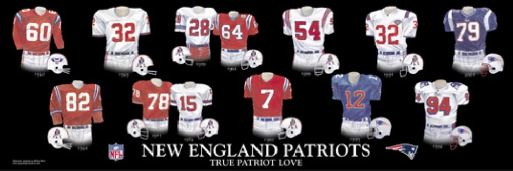 New Patriots Uniforms