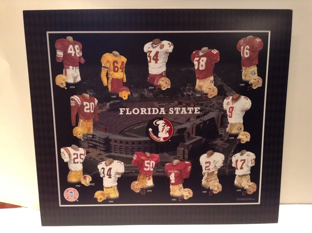 Fsu Football Uniforms Through The Years