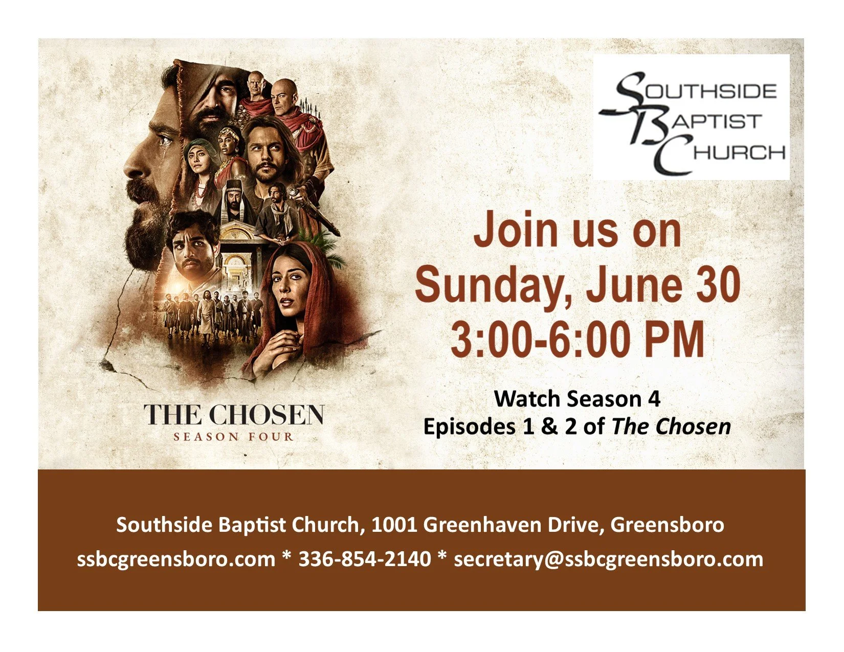 Upcoming Events — SSBC