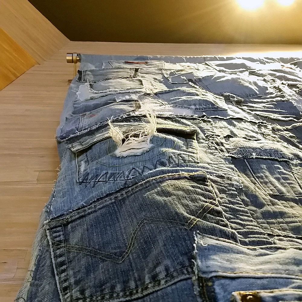 Denim Wall Commission — Sarah Atlee : Artist