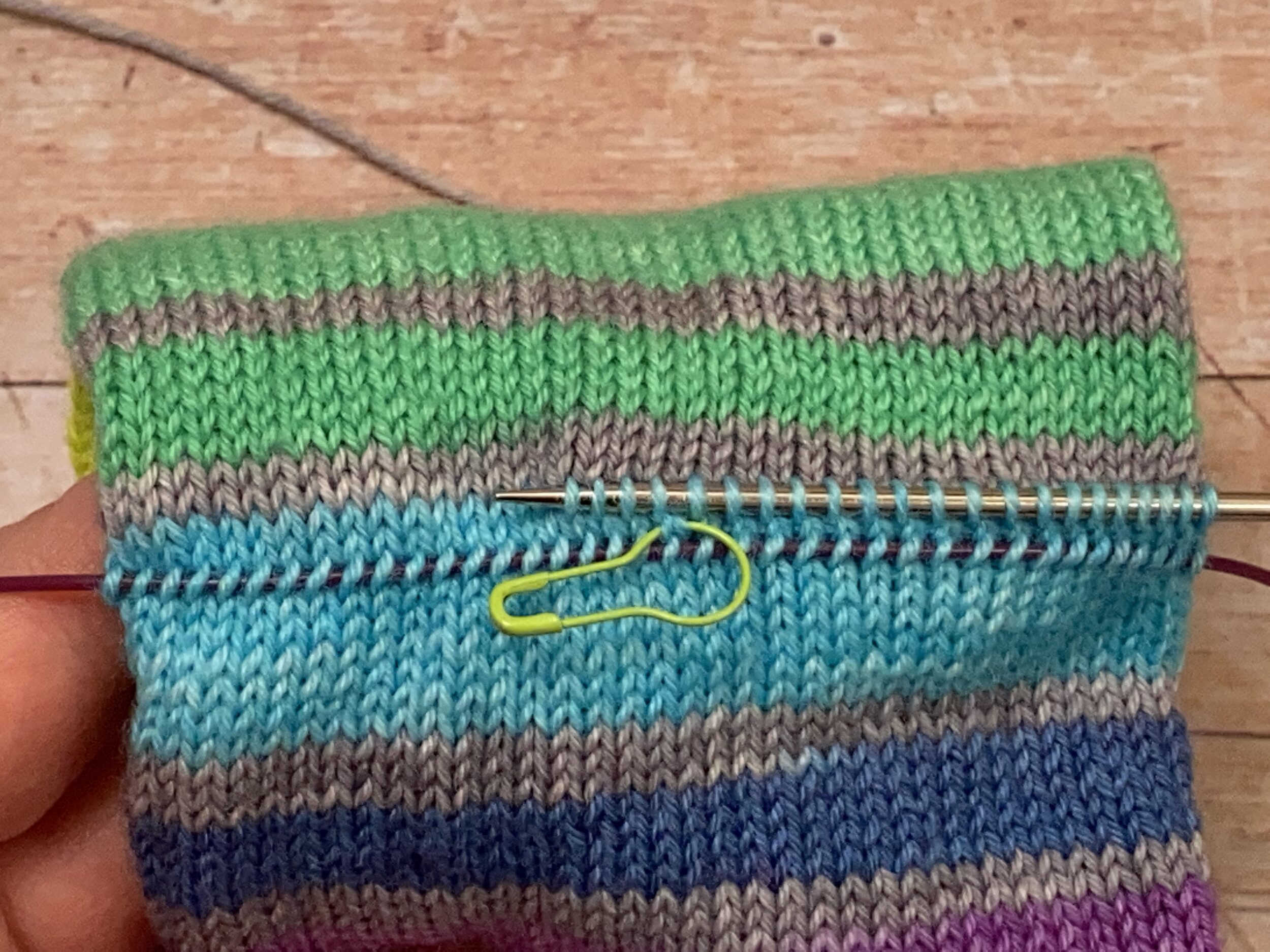 Use Every Scrap Knitalong: Working the Heel — Arnall-Culliford Techniques