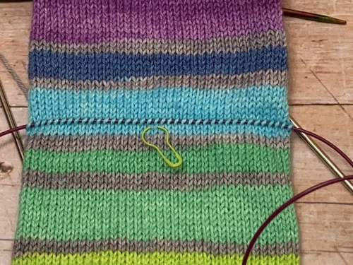 Use Every Scrap Knitalong: Working the Heel — Arnall-Culliford Techniques