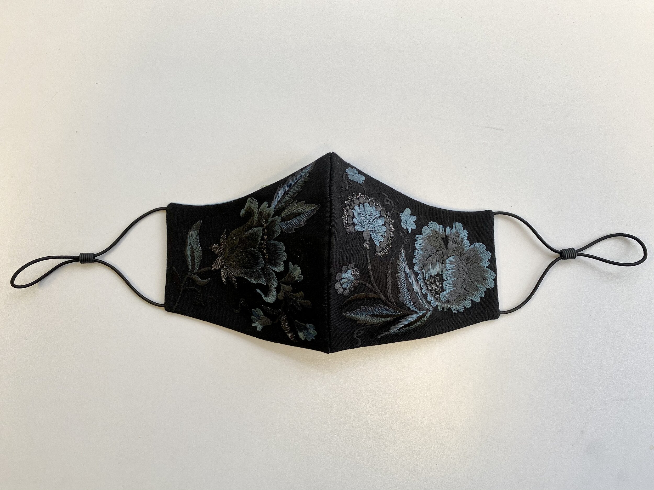 Embroidered face mask — Jenny King Embroidery