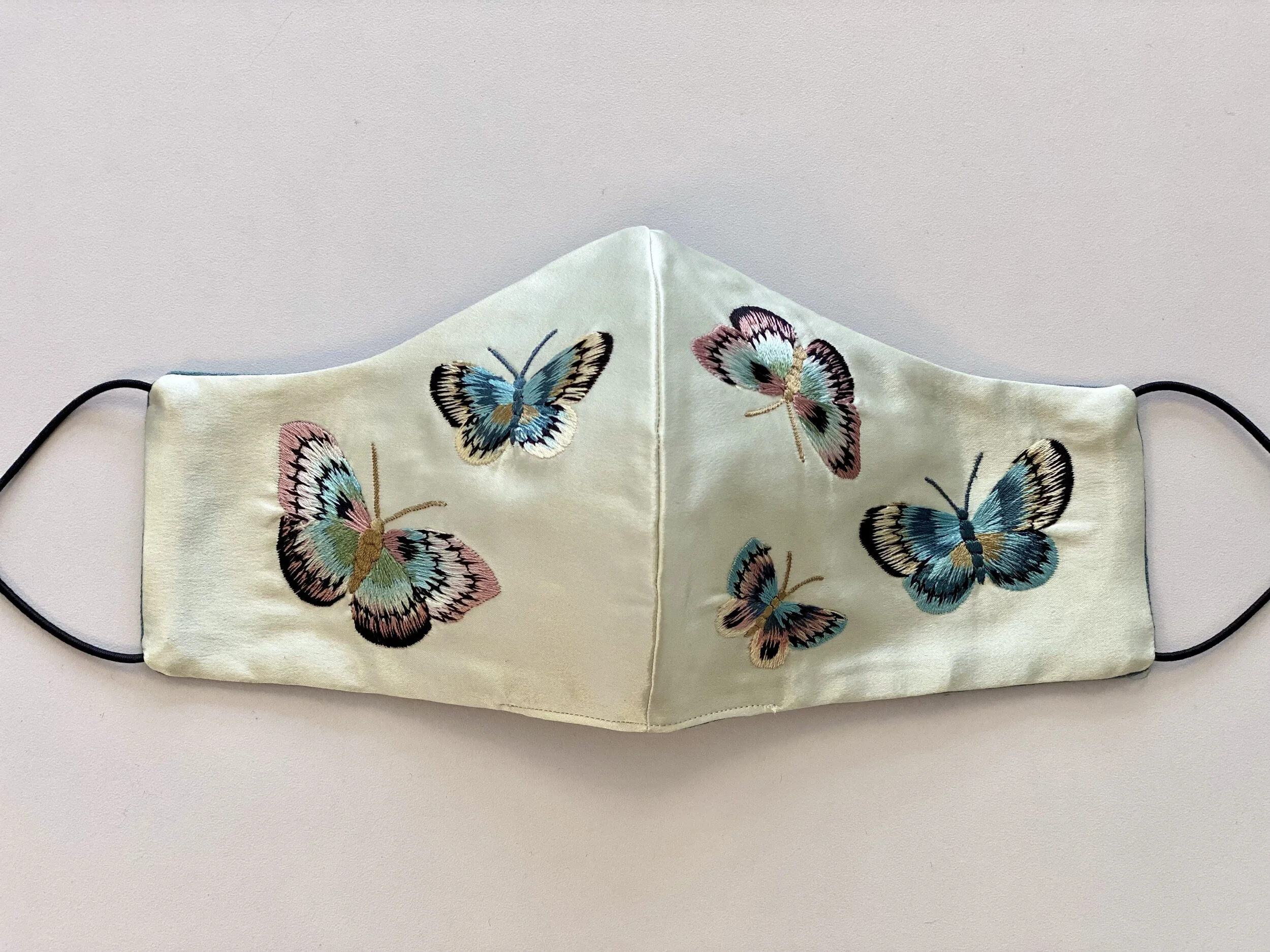 Embroidered face mask — Jenny King Embroidery