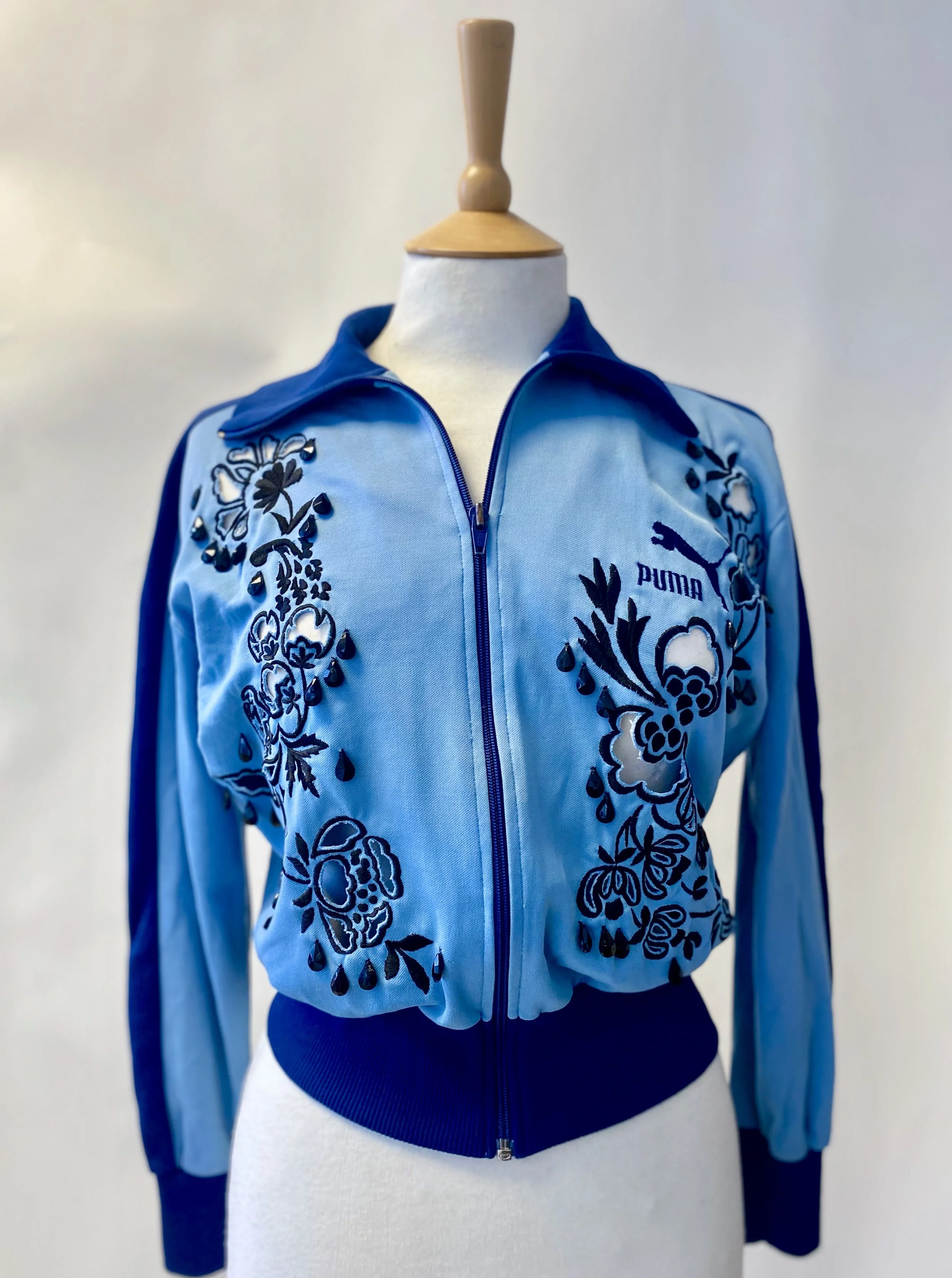 Embroidered face mask — Jenny King Embroidery