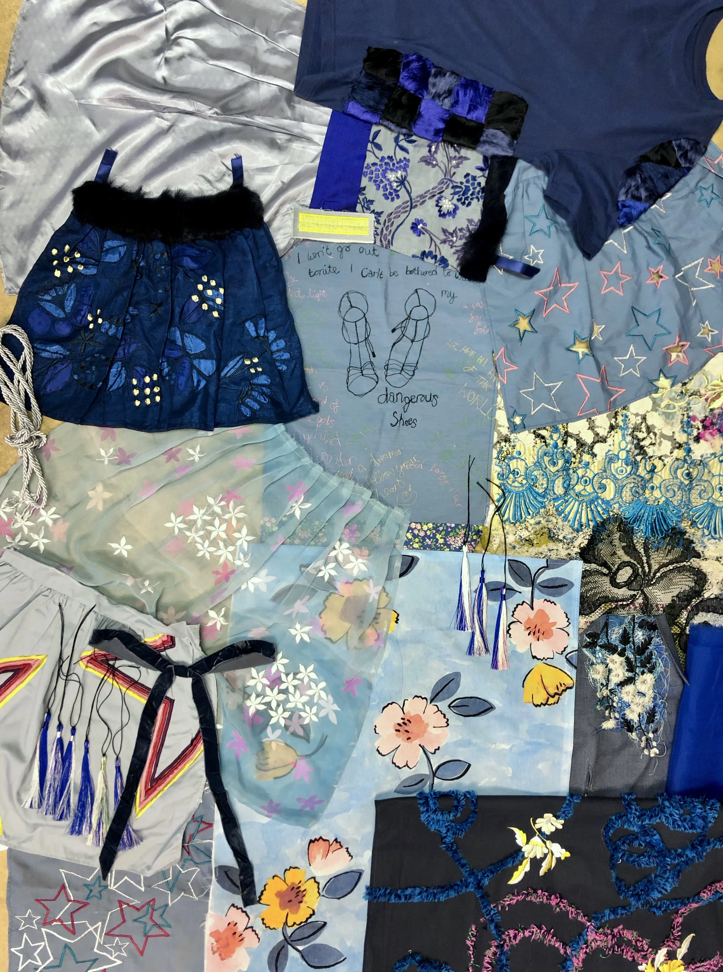 Embroidered face mask — Jenny King Embroidery