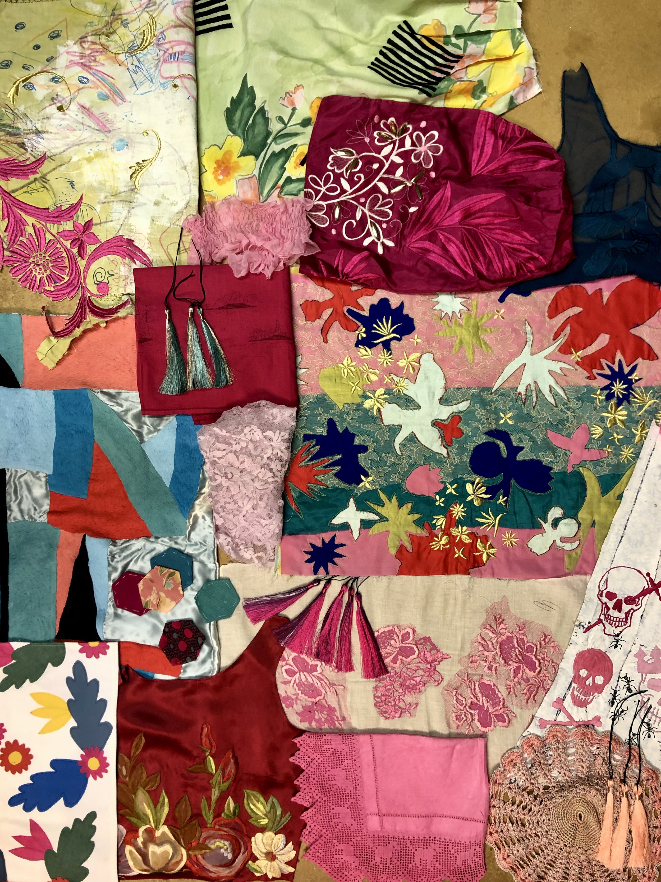 Embroidered face mask — Jenny King Embroidery