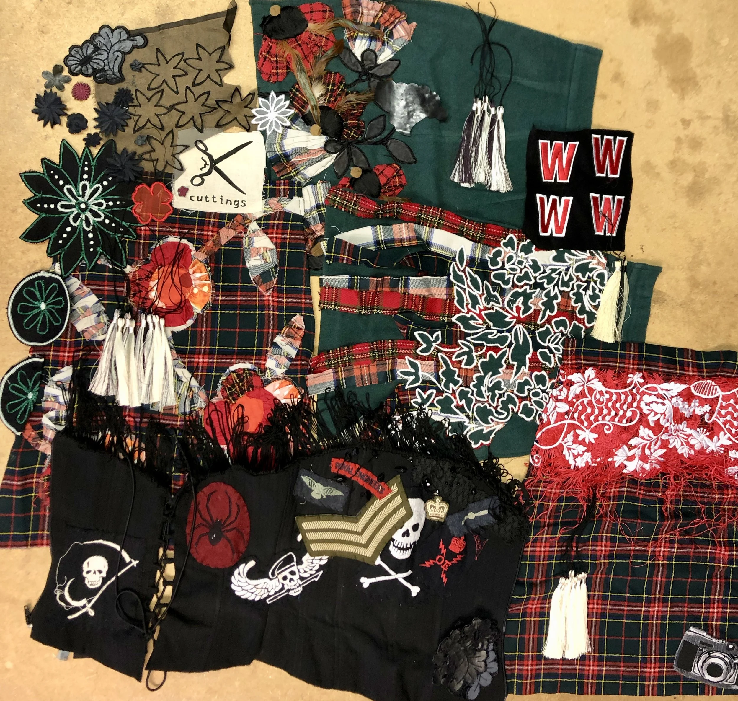 Embroidered face mask — Jenny King Embroidery