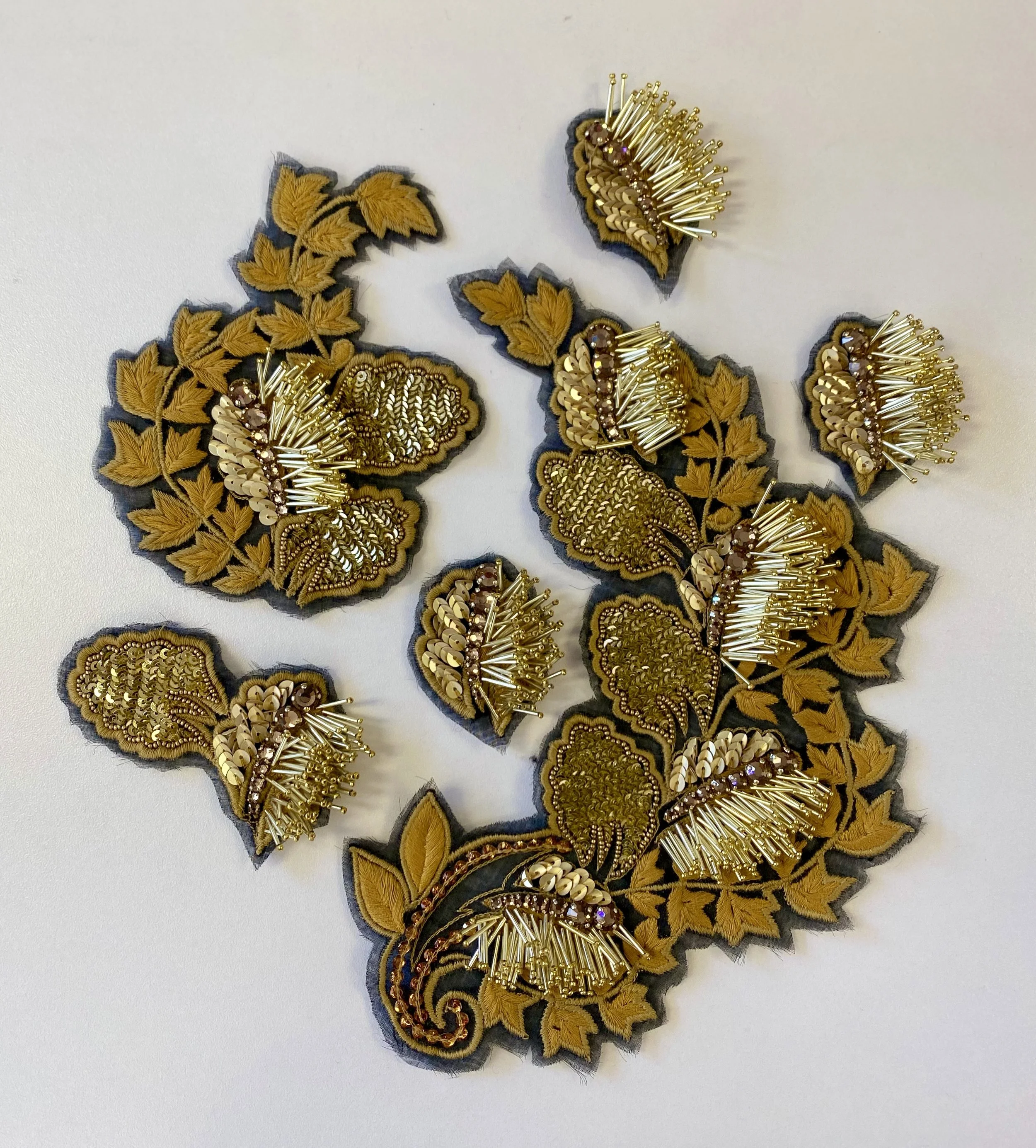 Embroidered face mask — Jenny King Embroidery