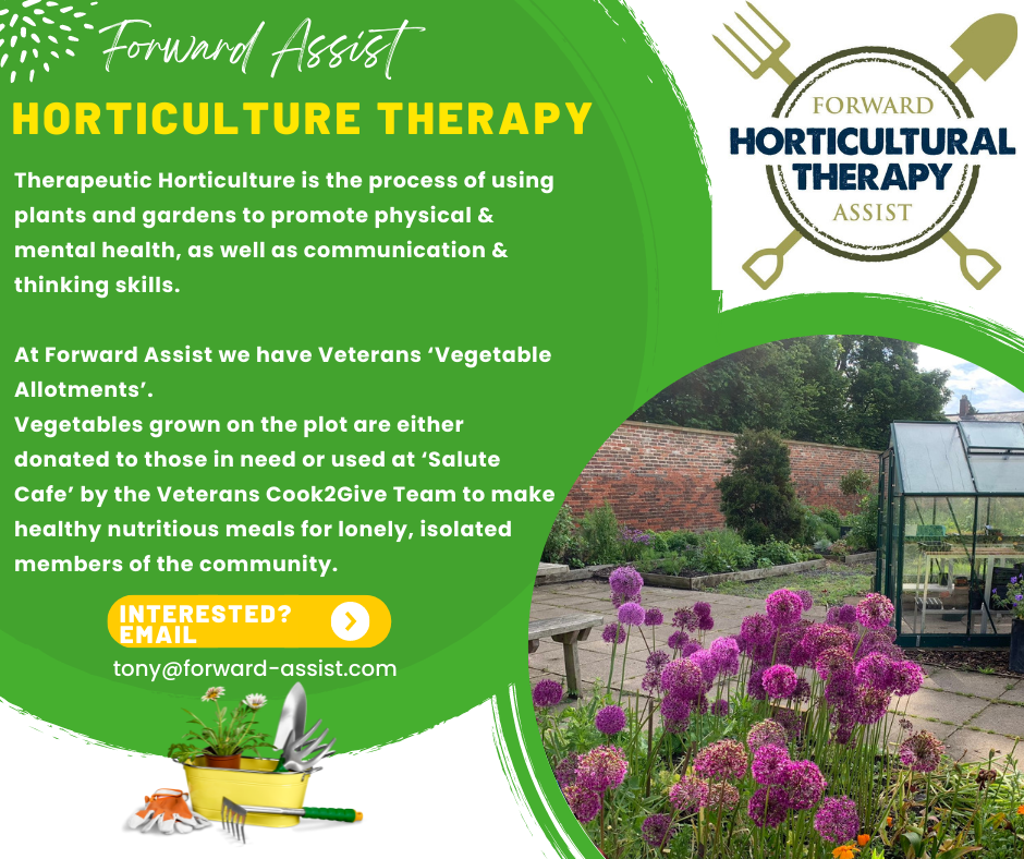 Capita Staff Volunteers Dig Over Veterans Allotments — Forward Assist