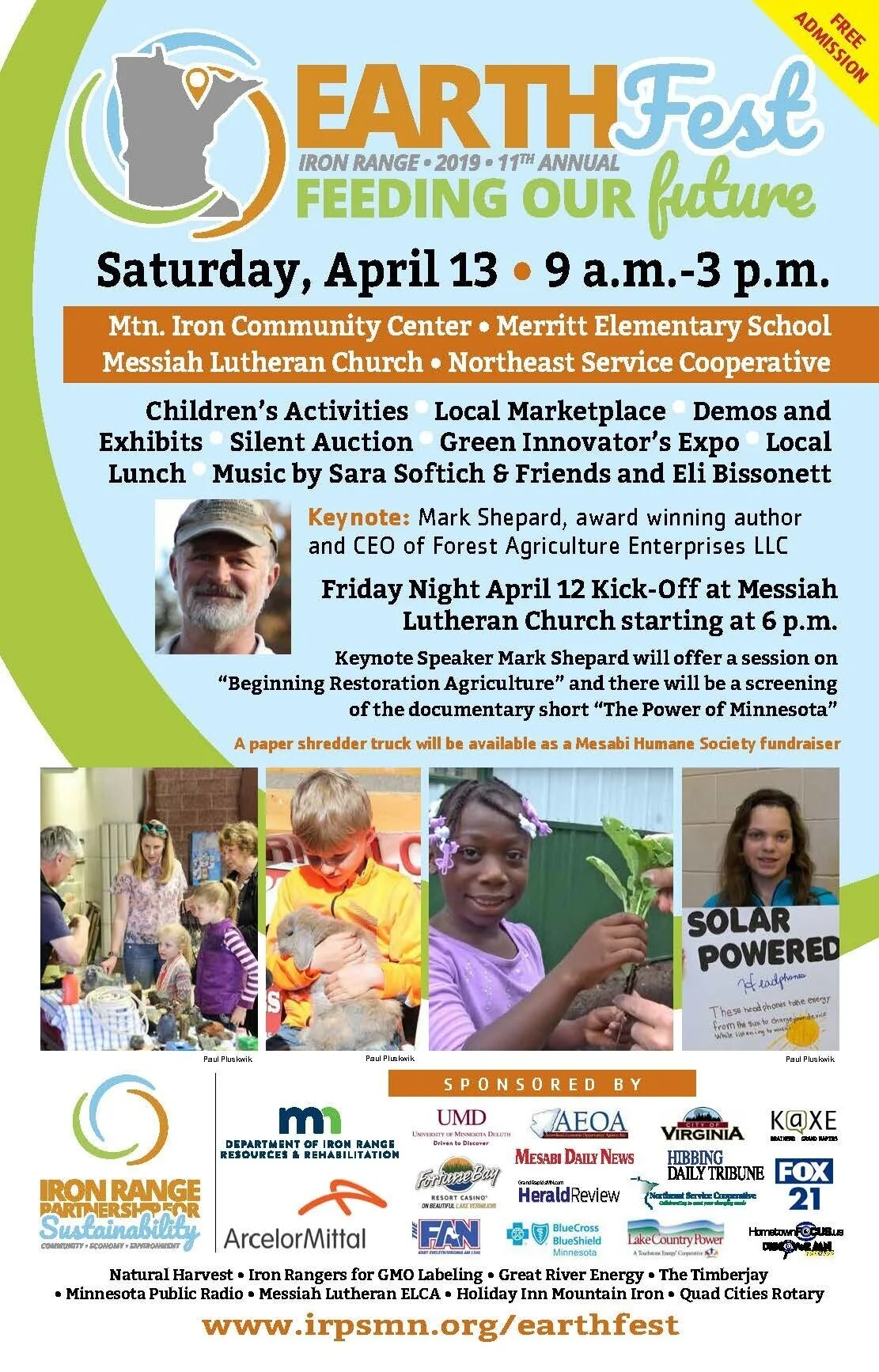 What is Earth Fest — Iron Range Partnership for Sustainability