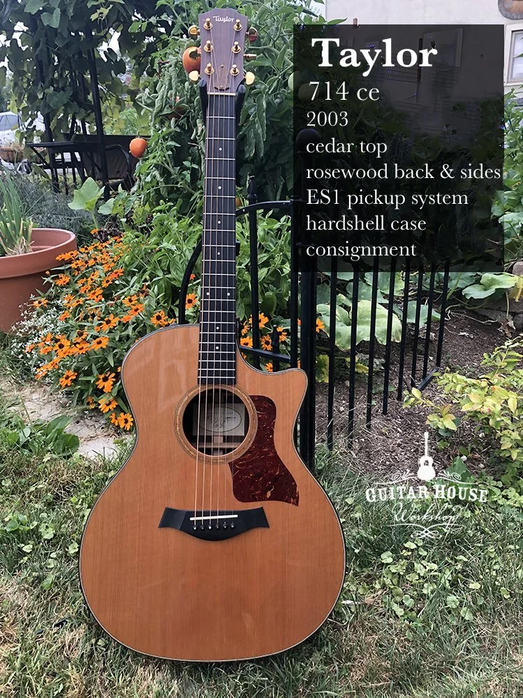 Preowned Acoustic Guitars — Guitar House Workshop