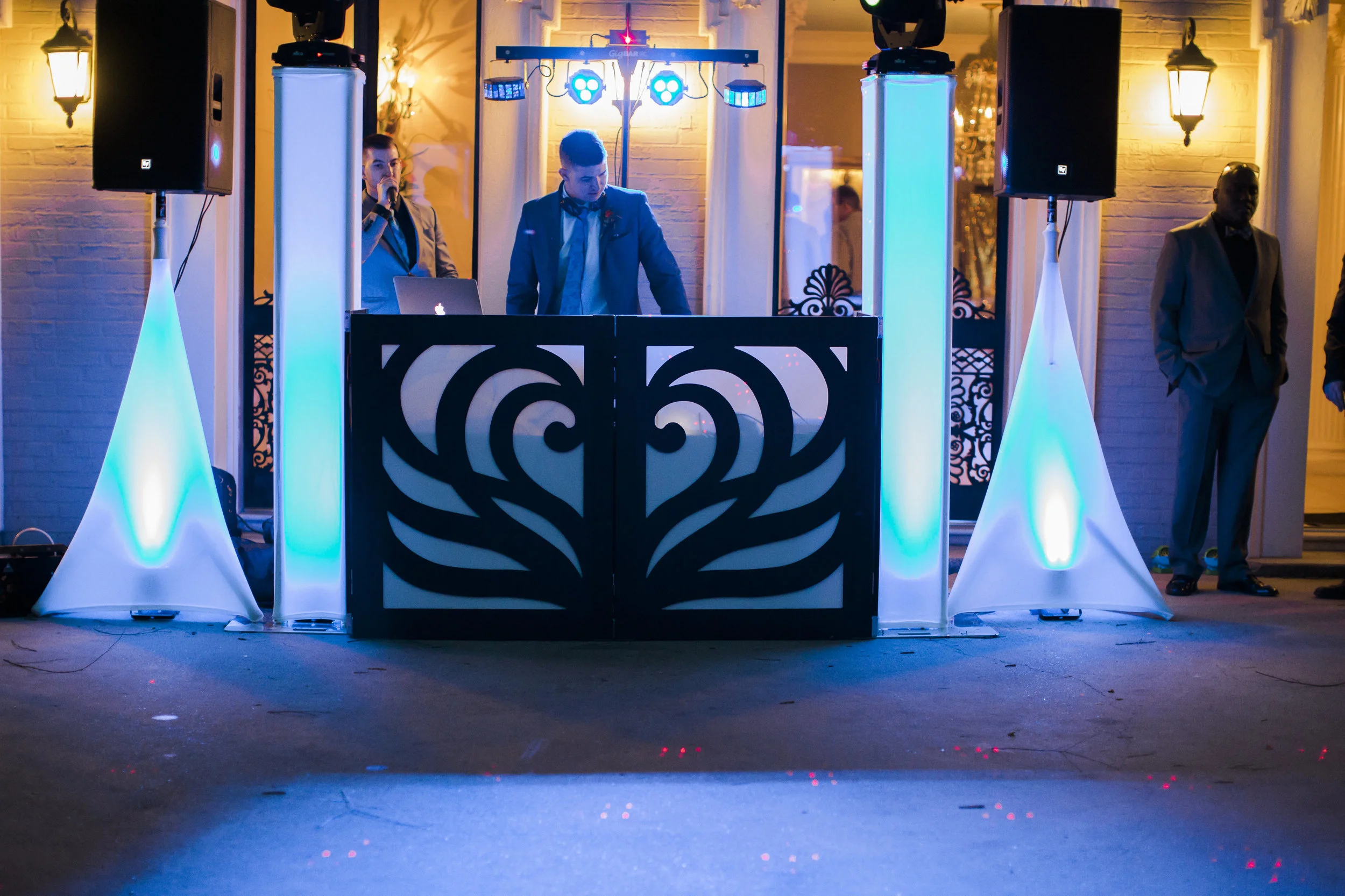 Event Lighting Nashville | Wireless LED Up-lighting Brentwood TN