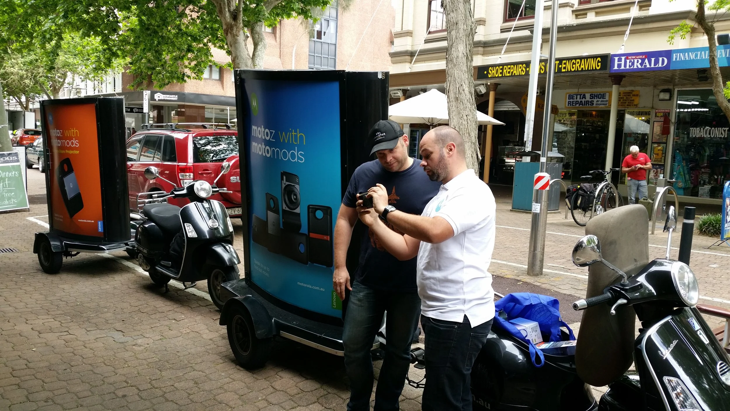 Scooter Advertising — Media-V