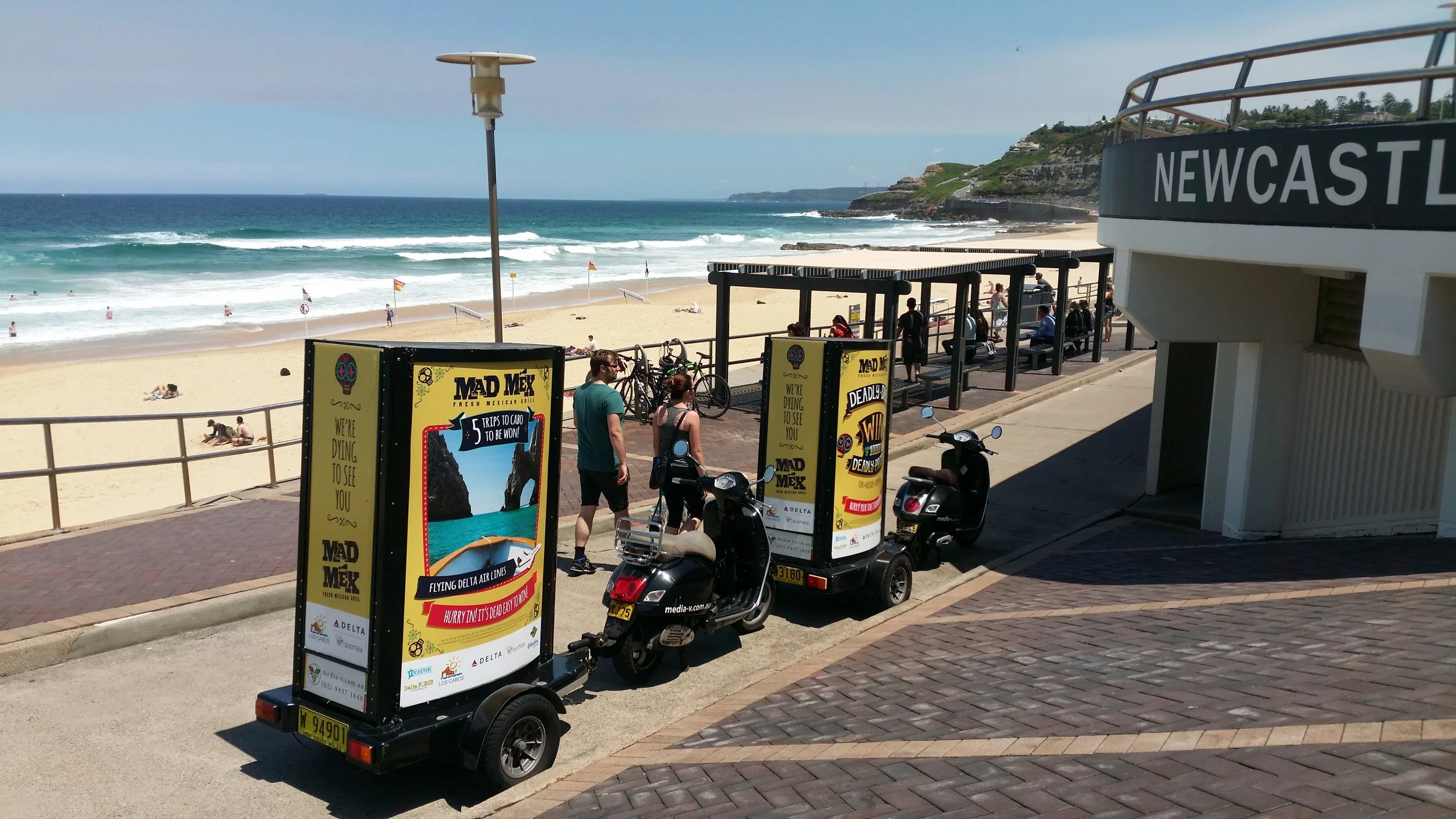 Scooter Advertising — Media-V