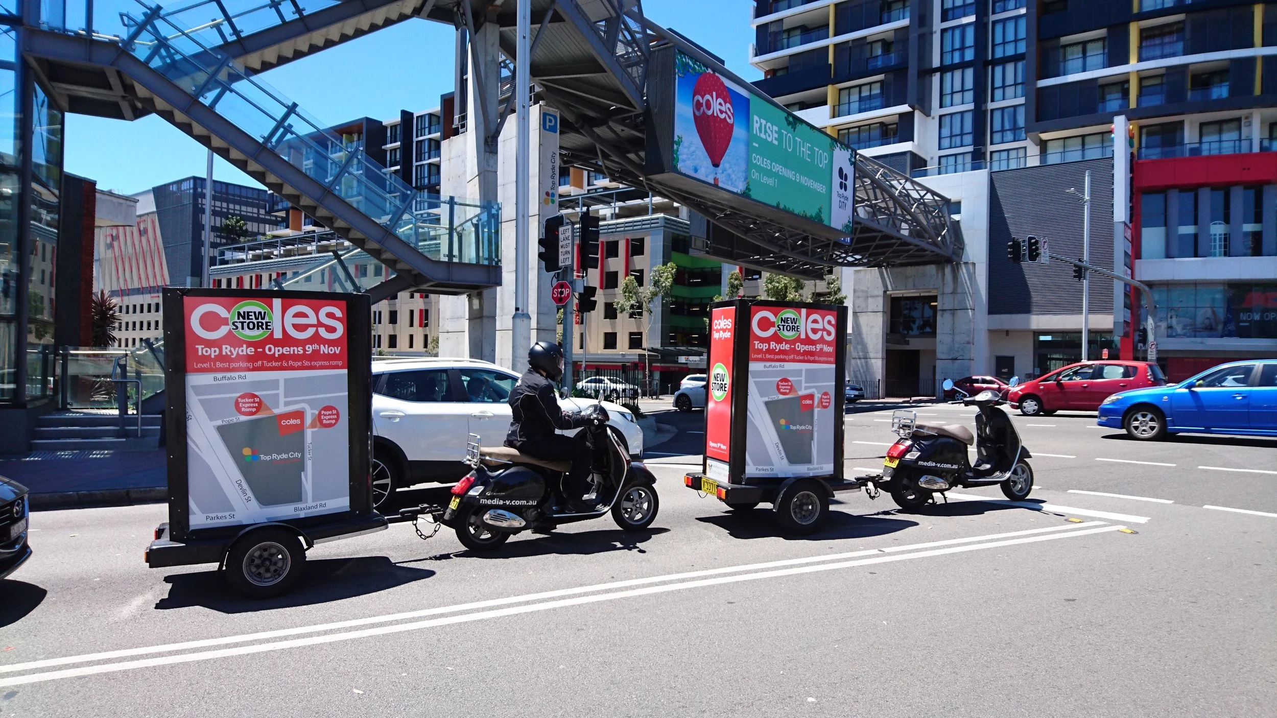 Scooter Advertising — Media-V