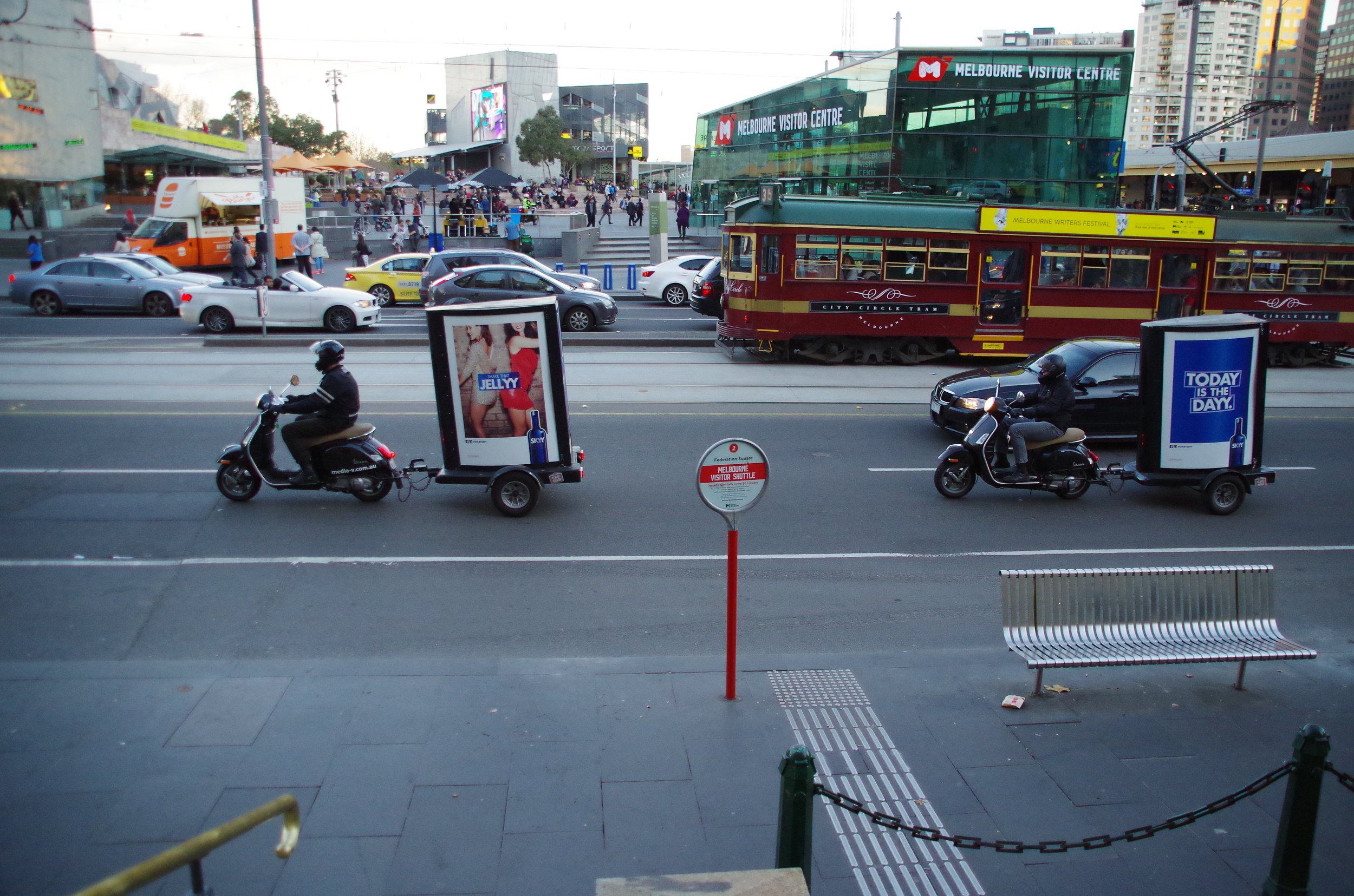 Scooter Advertising — Media-V