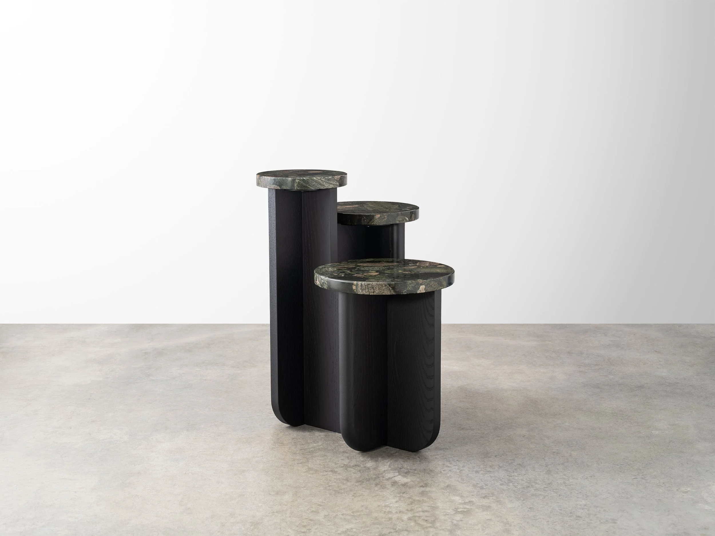 Cactus Side Table with Stone Top — David Gaynor Design