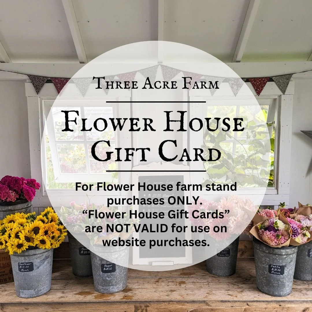 Gift Cards — Three Acre Farm