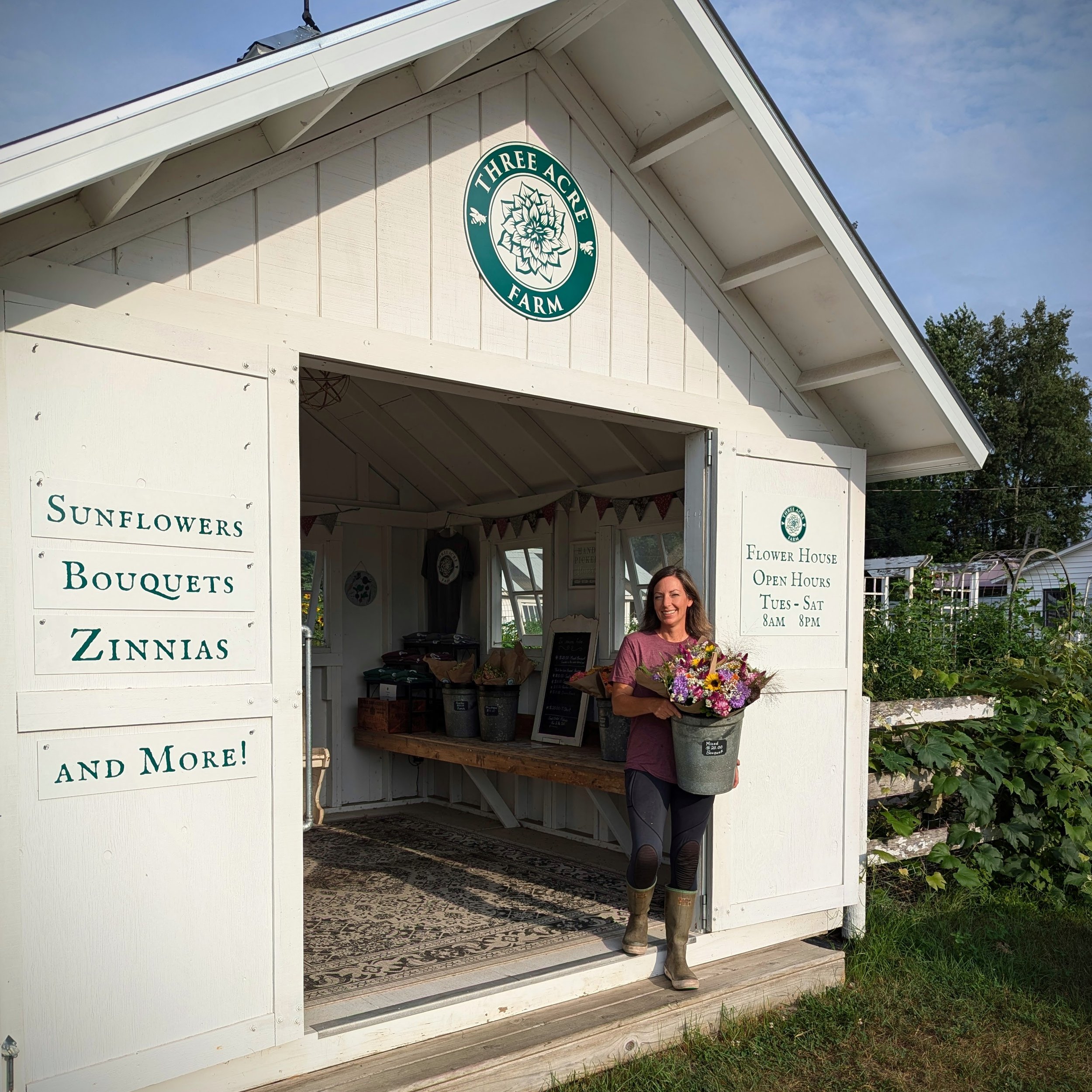 Flower House — Three Acre Farm