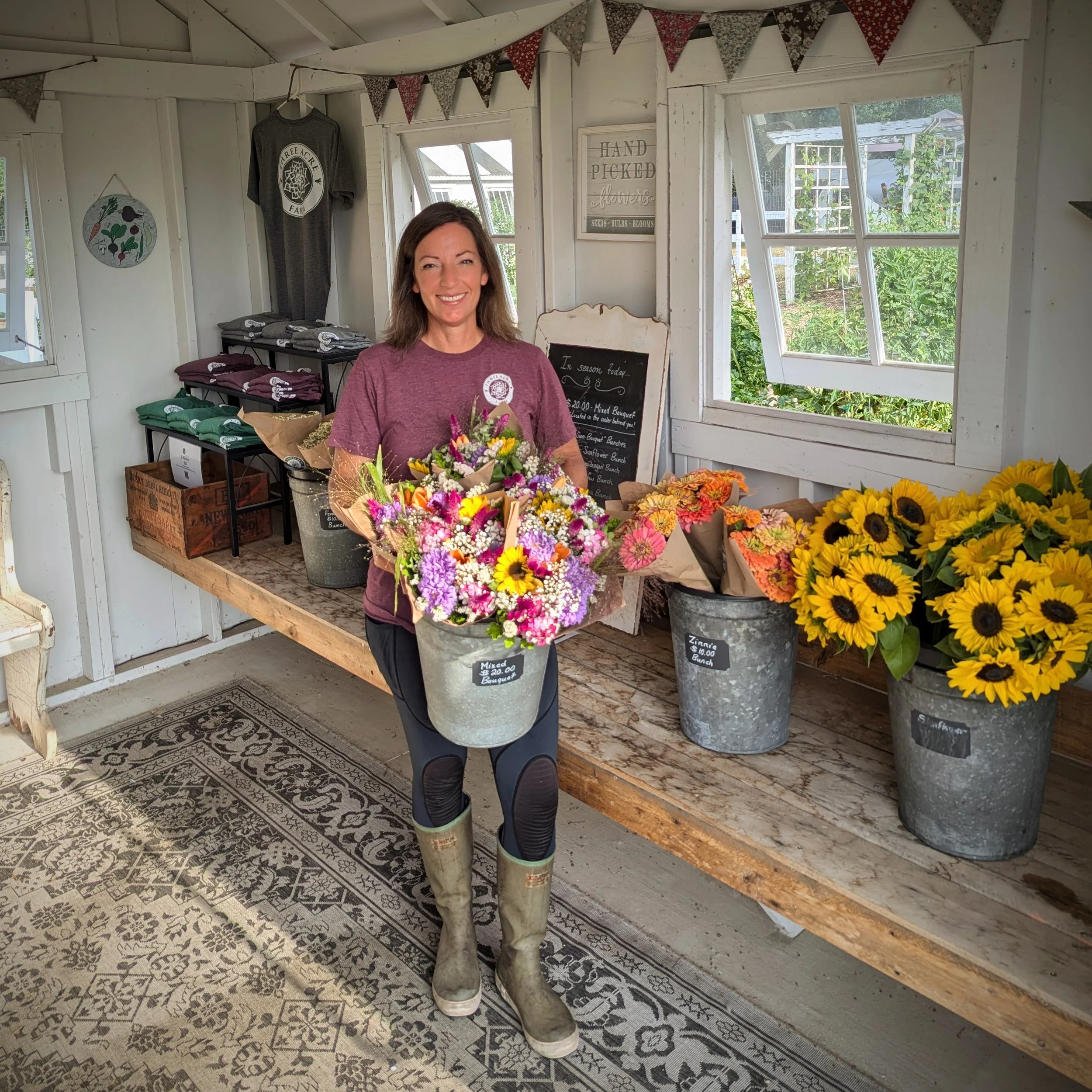 Flower House — Three Acre Farm