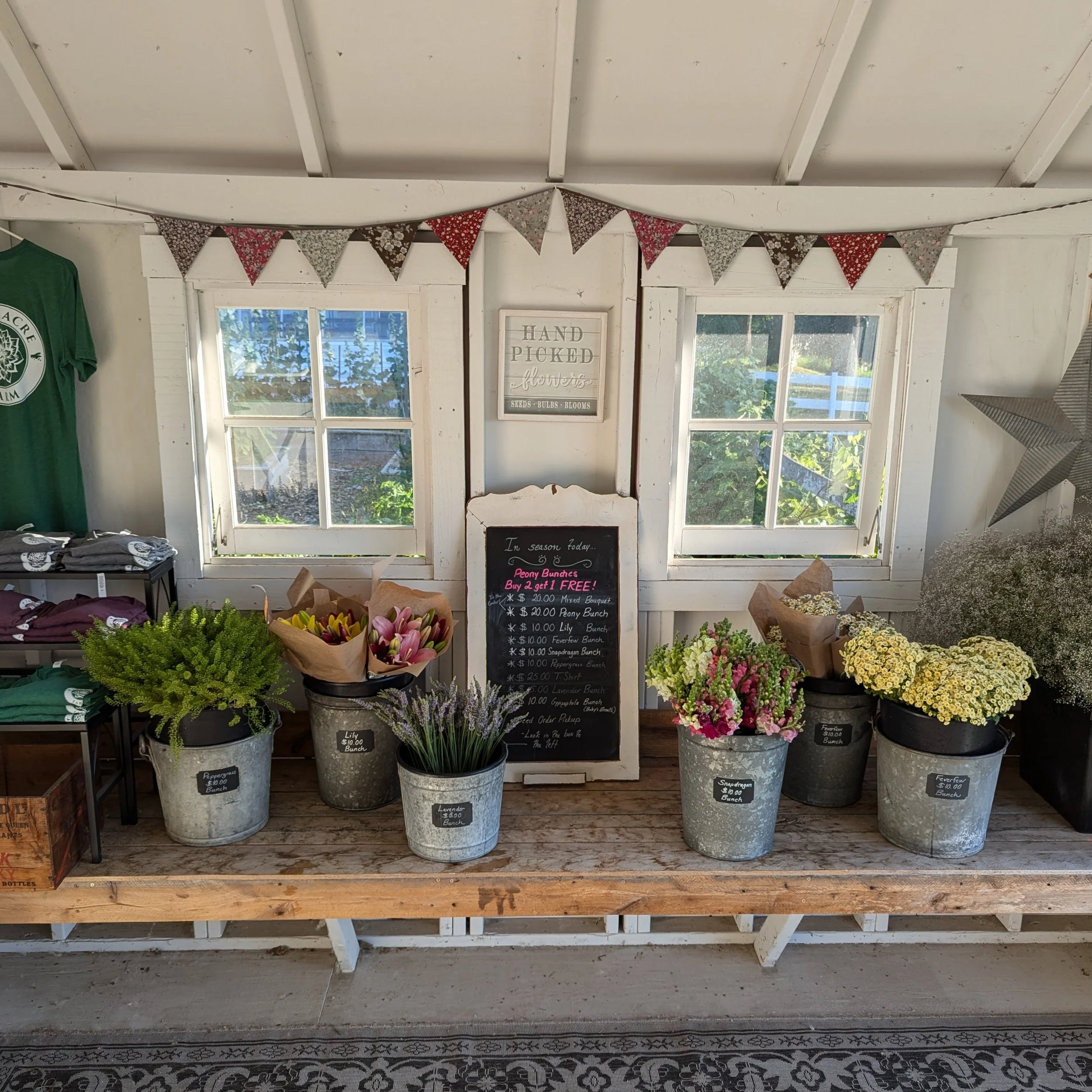 Flower House — Three Acre Farm