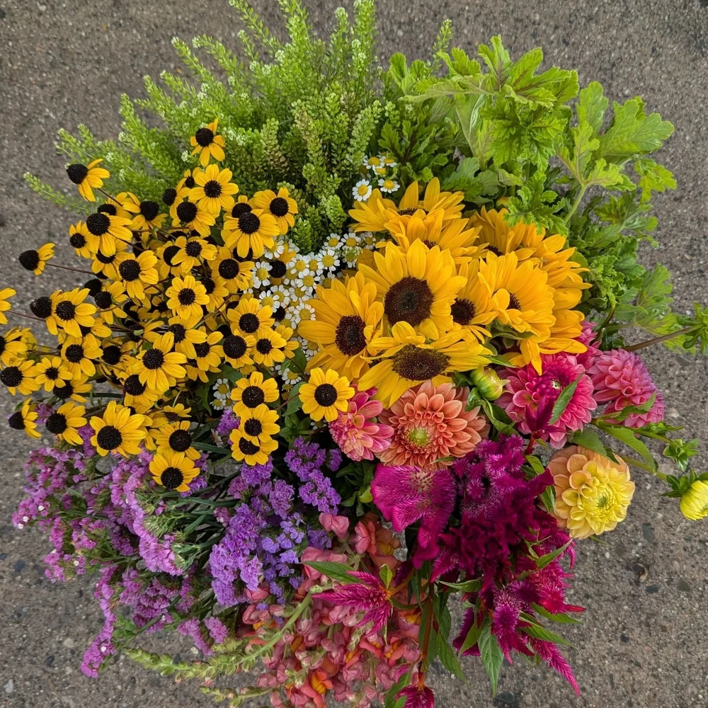 DIY Bulk Flower Buckets — Three Acre Farm