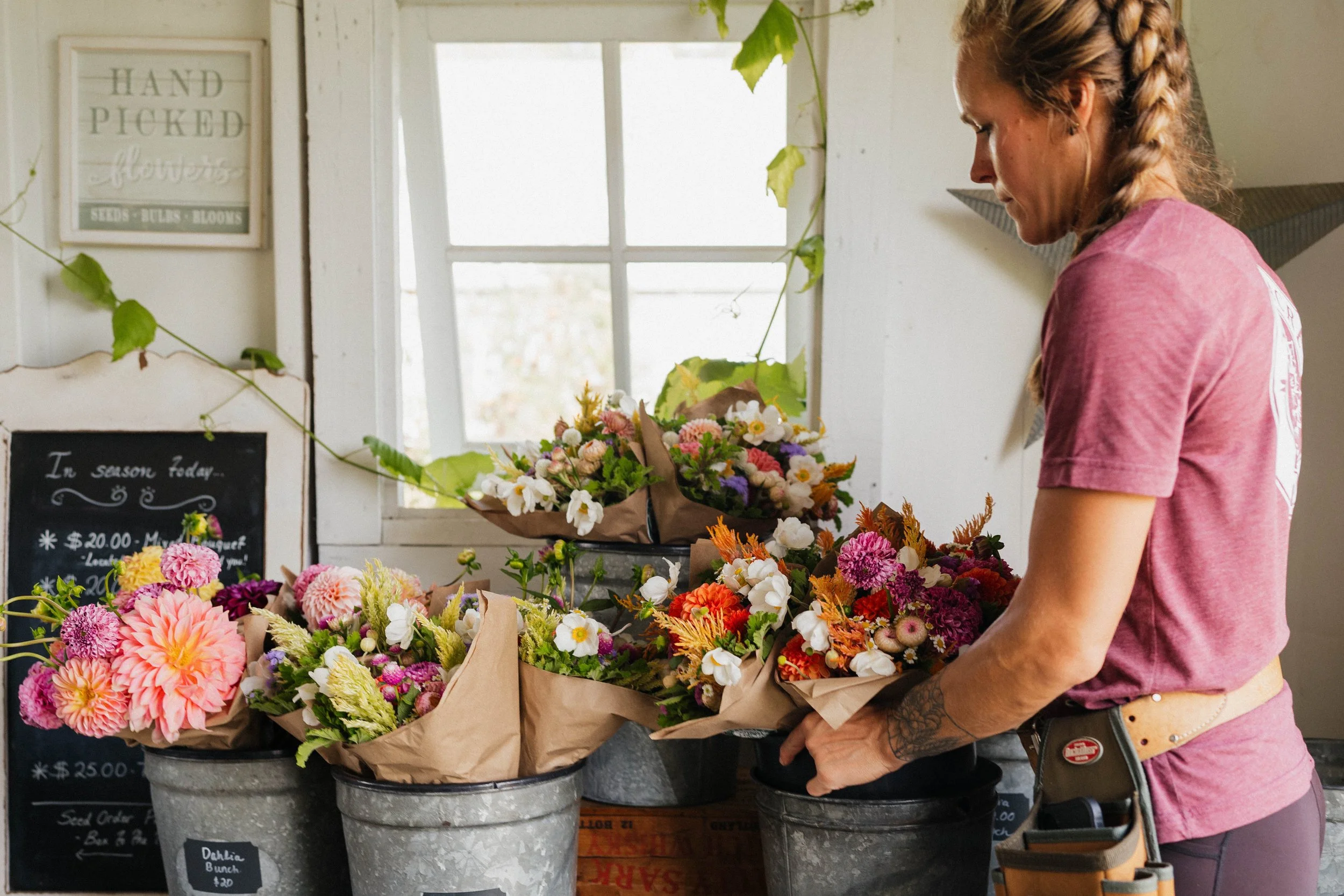 Flower House — Three Acre Farm