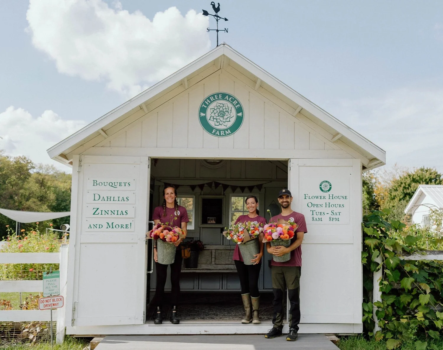 Flower House — Three Acre Farm