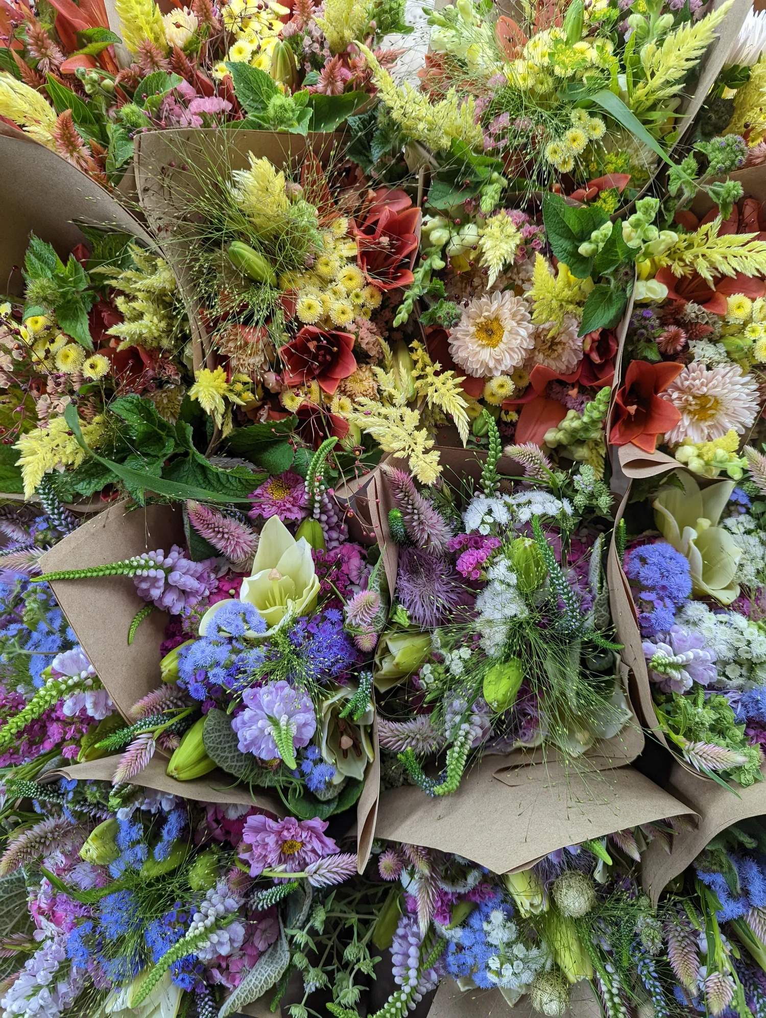 The Secret for Stunning Bouquets — Three Acre Farm