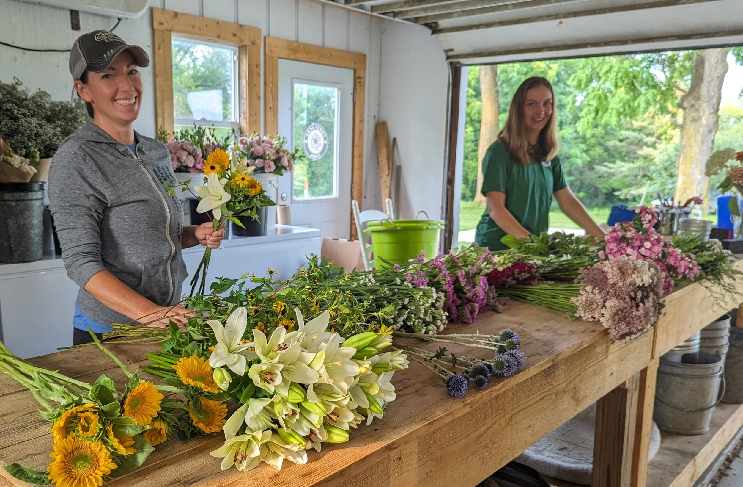 The Secret for Stunning Bouquets — Three Acre Farm