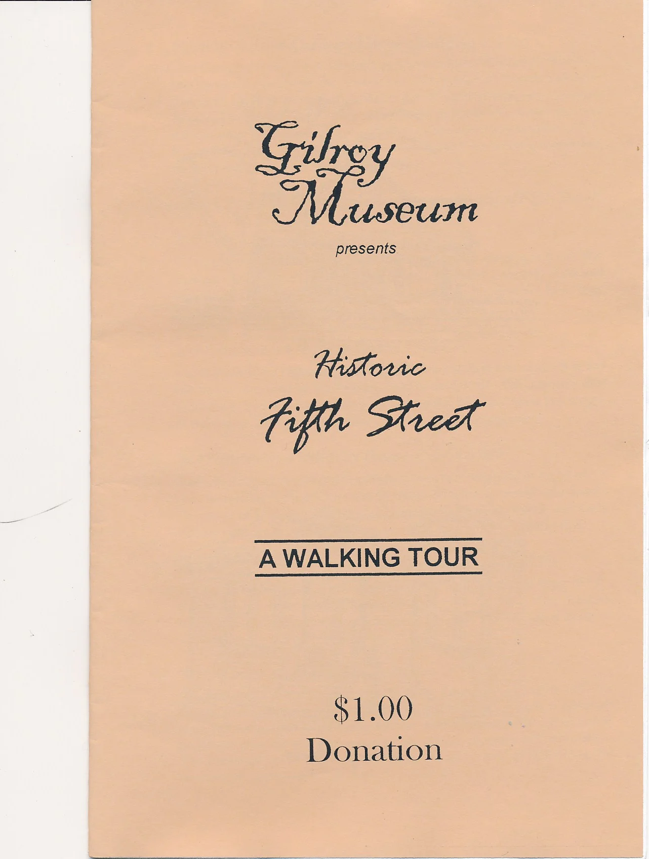 Merchandise (prices include shipping cost) — Gilroy Historical Society