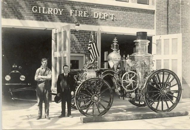 GILROY'S FIRST FIRE STATION — Gilroy Historical Society