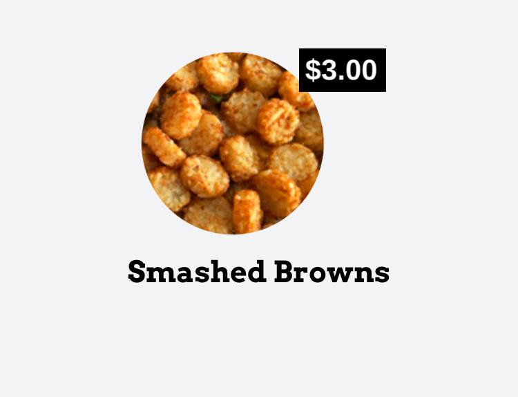 Pittsburgh, PA Menu — Smashed Waffles