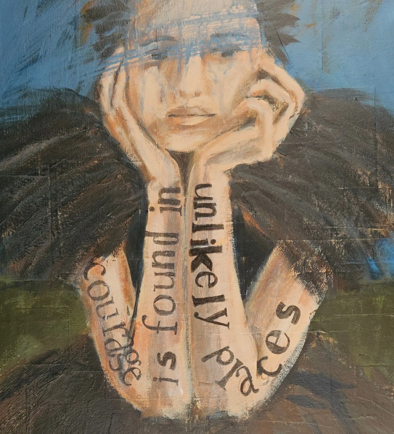 pam hemmerling — Original Figurative Mixed Media Artwork